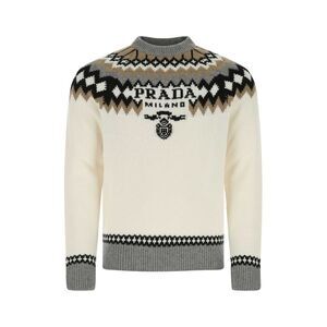 Prada | Sweaters | Prada Men Embroidered Cashmere Sweater | Poshmark